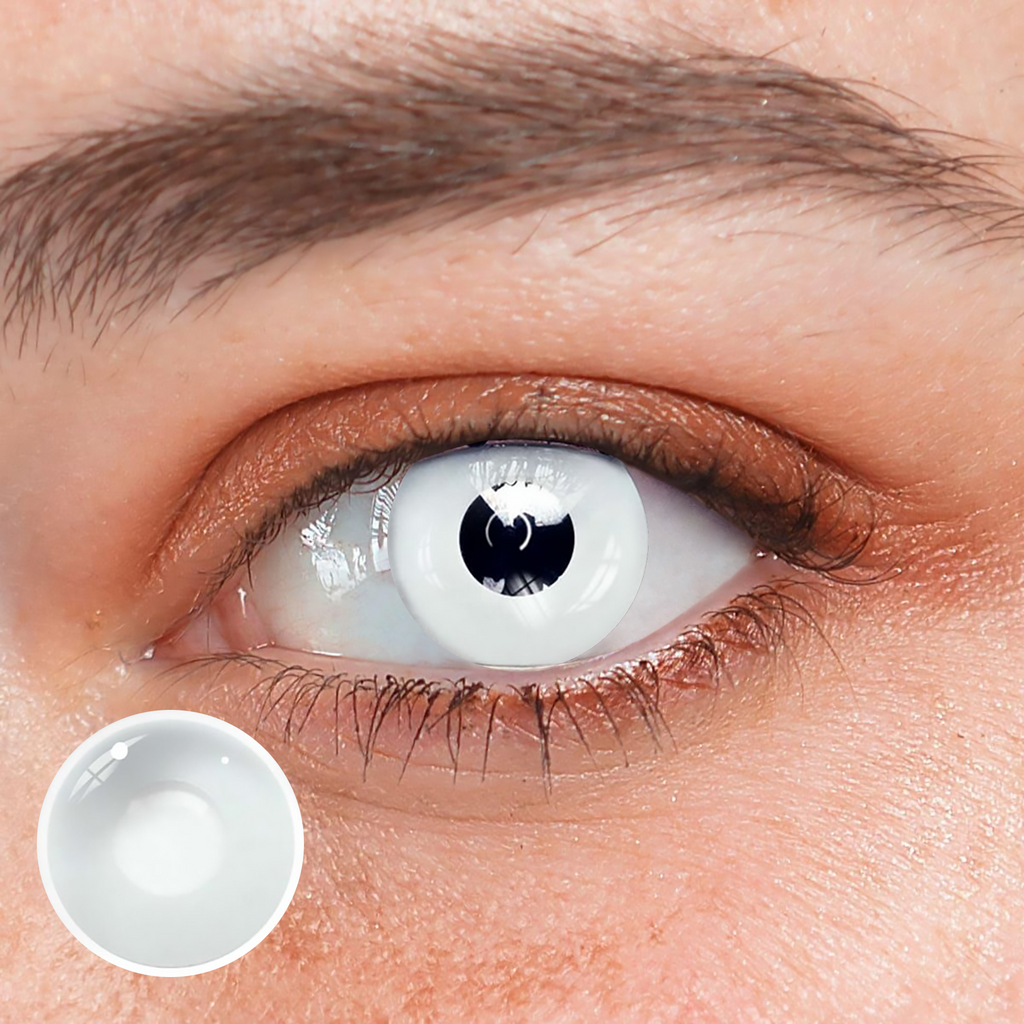 Halloween Whiteout Colored Contact Lenses – BEAUEYE (US)