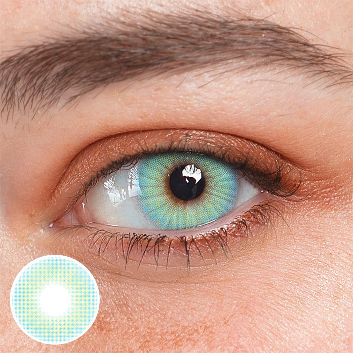 Polar Light Blue Prescription Colored Contact Lenses – BEAUEYE (US)